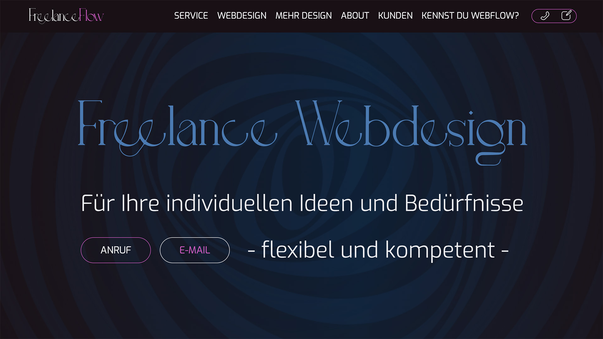 Webdesign Service Freelancer- Webflow Designer Schweiz